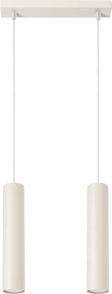 Sollux Lighting Závěsné svítidlo LAGOS 2 béžové