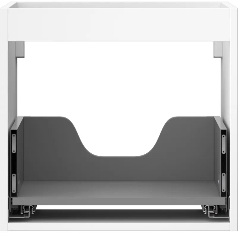 Mexen Box-A, závěsná skříňka 50 cm, 1 zásuvka, bílá matná, 91AX0-0500-470-1-01