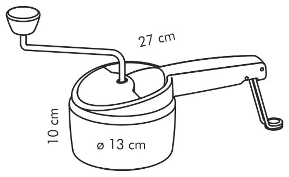 TESCOMA Rotační struhadlo HANDY, 3 disky