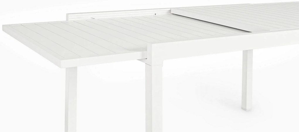 BIZZOTTO Rozkládací zahradní stůl PELAGIUS 135x90 cm bílý