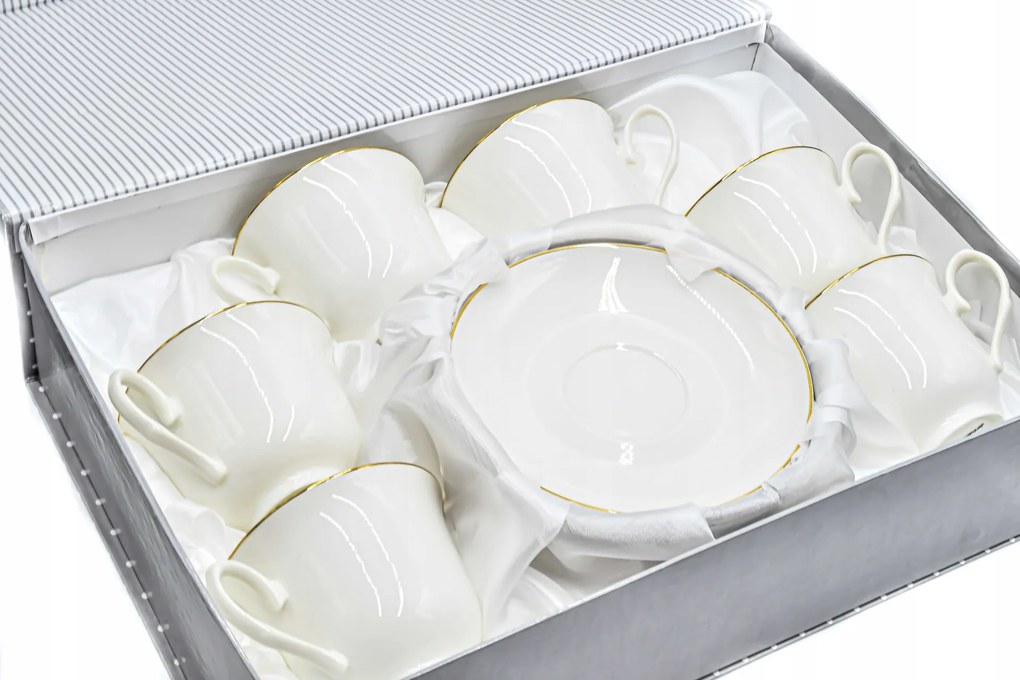 Šálek Florina Classic porcelán 240 ml 6 ks