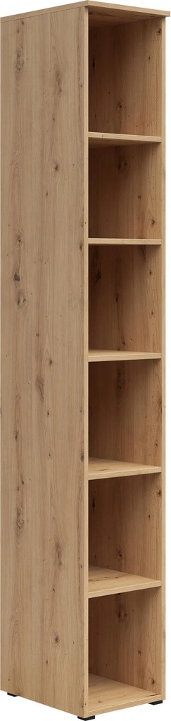 XXXLutz REGÁL, dub artisan, 30/195/40 cm Carryhome - Knihovny - 002427022107