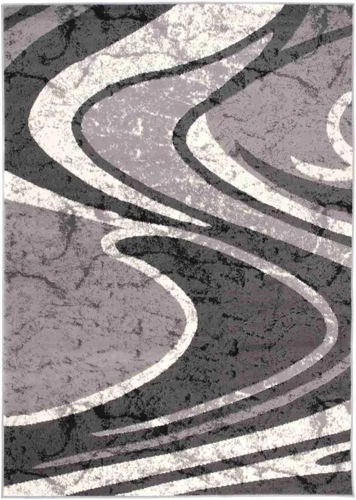 Kusový koberec PP Volga šedý, Velikosti 80x150cm