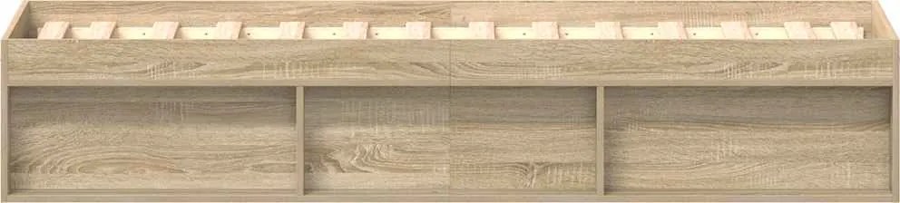 Rám postele dub sonoma 75 x 190 cm Small Single 3203847