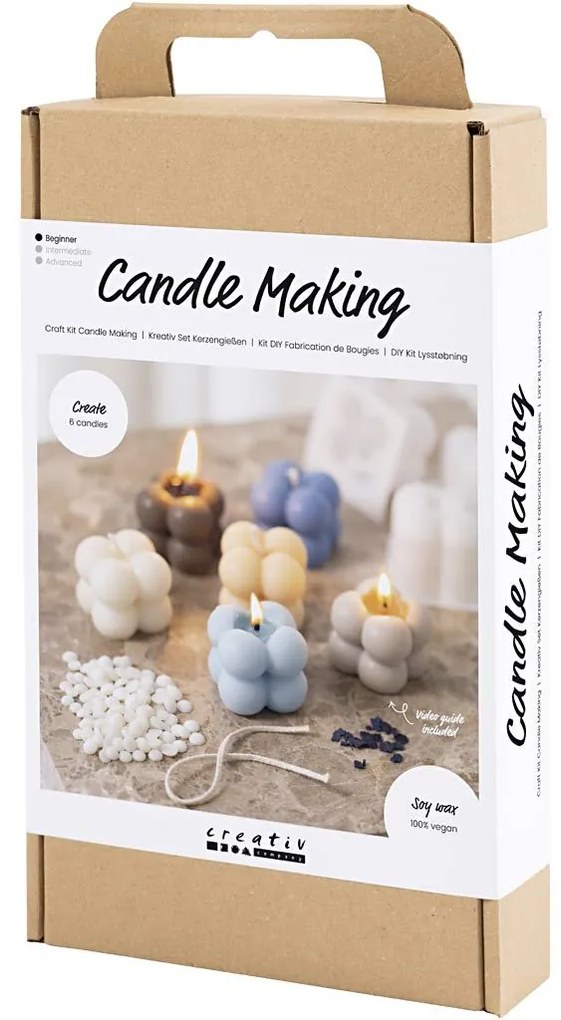 Creativ Company Kreativní sada Craft Kit Candle Making Bubble