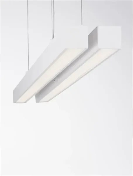 LED lustr X-Line 100 bílé