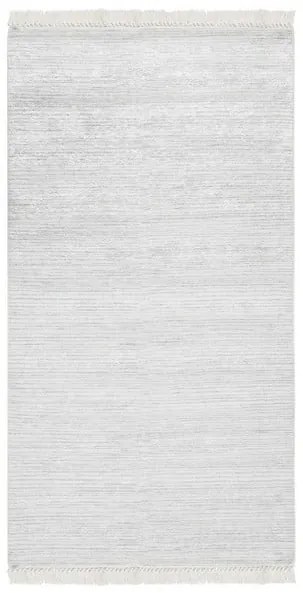 Sametový běhoun Deri Dijital Grey Malna, 80 x 300 cm