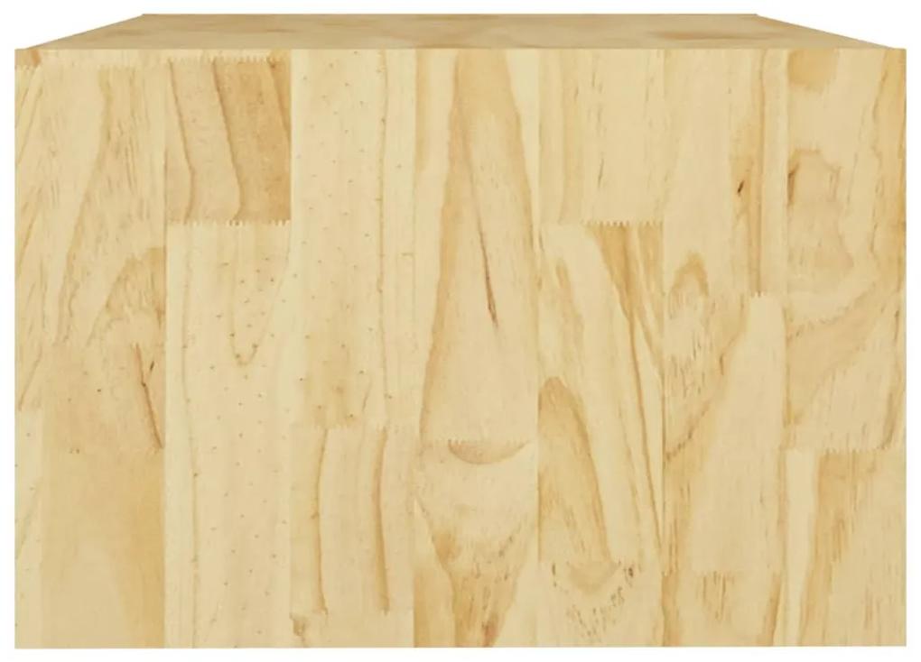 Konferenční stolek 75 x 50 x 33,5 cm masivní borové dřevo