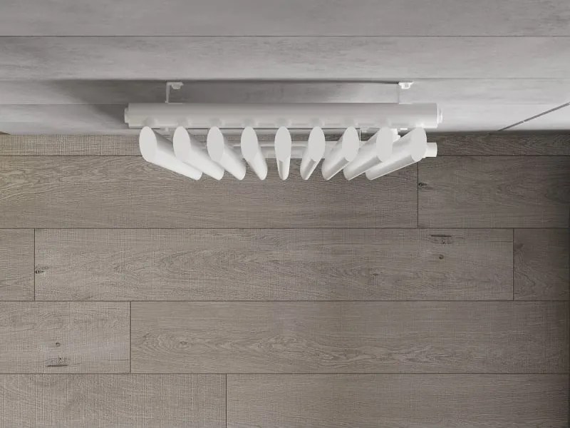 Mexen Atlanta dekorativní radiátor 1500 x 460 mm, 894 W, bílý - W211-1500-460-00-20
