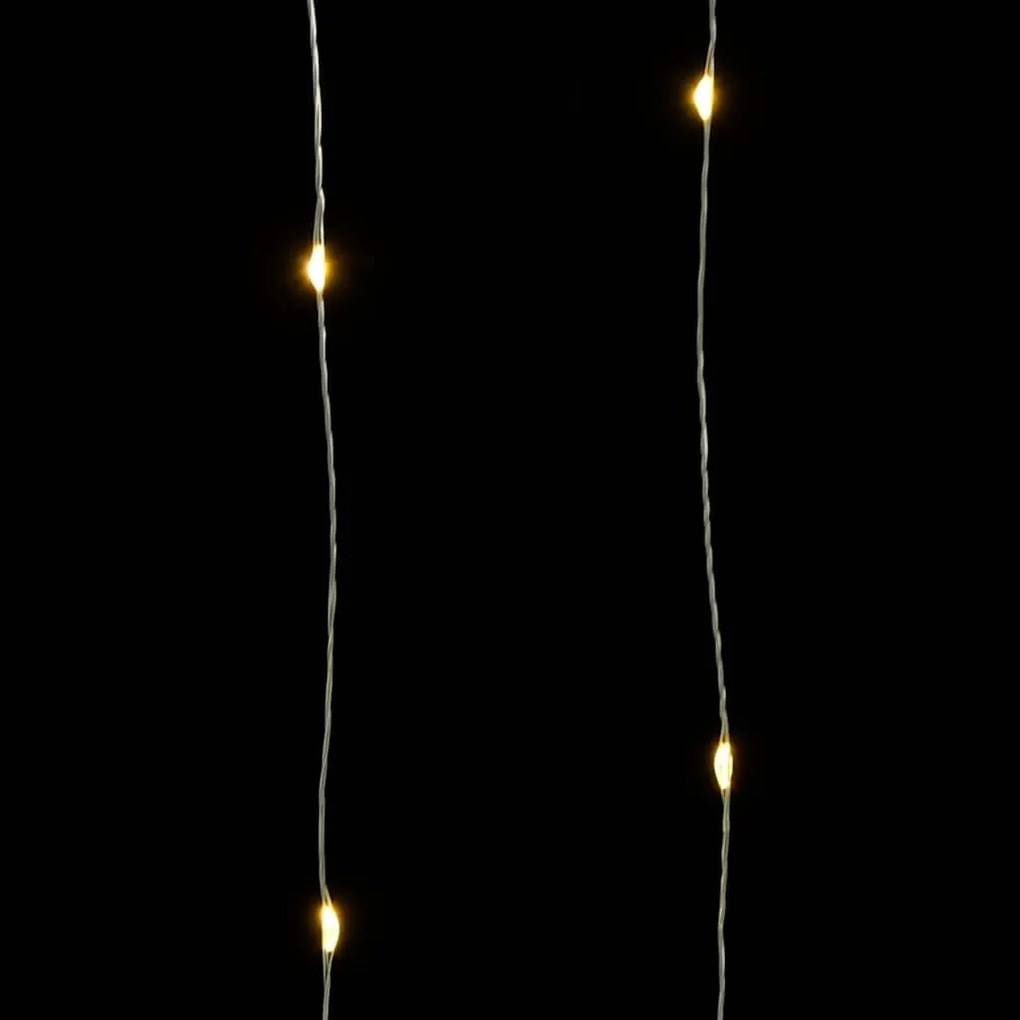 Světelný LED řetěz se 150 LED diodami teplý bílý 15 m 330048