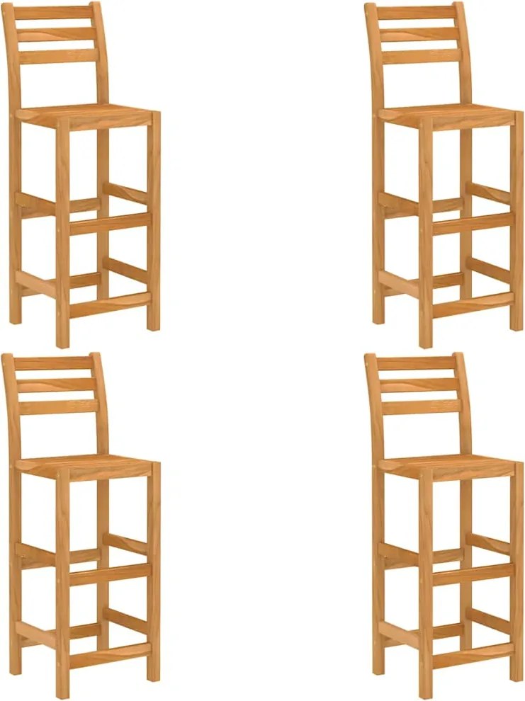 5dílný zahradní barový set masivní akáciové dřevo 3057850