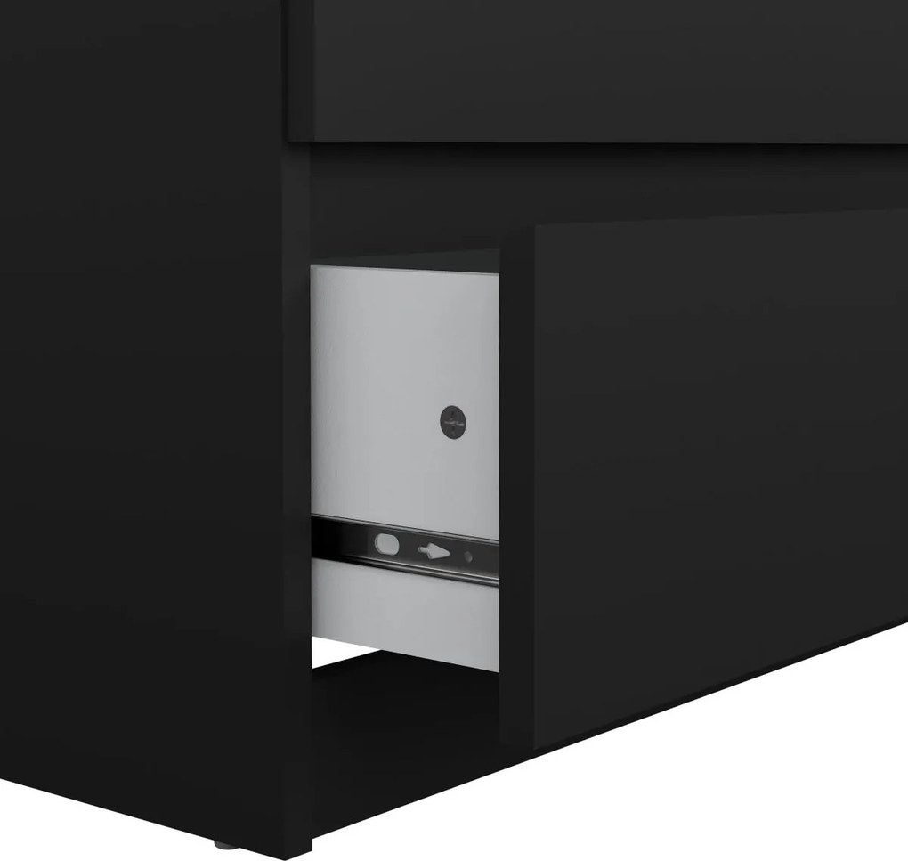 FALCO Komoda Simplicity 232 černý mat