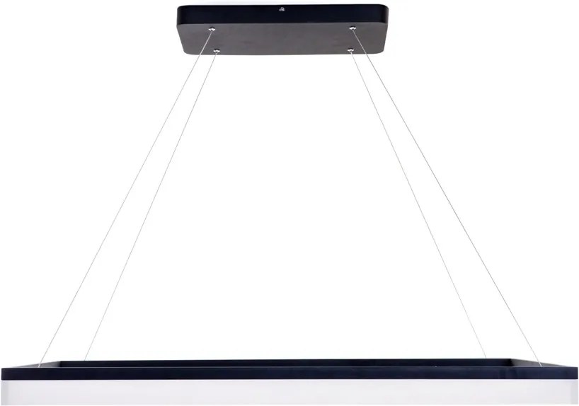 LED závěsné svítidlo Nelio L/00281 černé 60cmx60cm