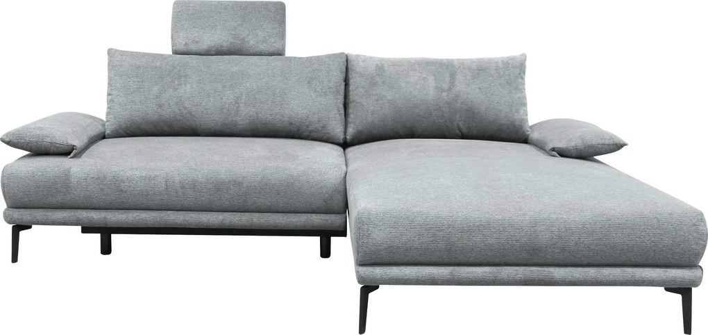 XXXLutz ROHOVÁ SEDAČKA, textil, šedá MID.YOU - Sedací soupravy - 001574003009