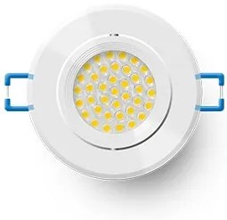 Podhledové LED svítidlo, Ø8,6cm, DIP 2W, studená bílá