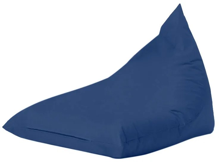 Atelier del Sofa Zahradní sedací vak Pyramid Big Bed Pouf - Dark Blue, Tmavá Modrá