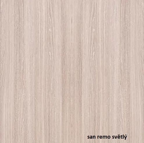 Vitrína MARS MR7 Mlot 65/154/46 Barva: san-remo-svetly