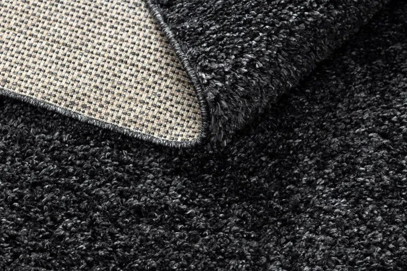 Dywany Łuszczów, Kusový koberec Berber 9000 grey, 200x290, šedá, obývací pokoj