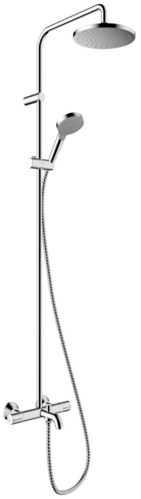 Hansgrohe Vernis Blend - Sprchový set Showerpipe 200 s vanovým termostatem, EcoSmart, chrom 26079000