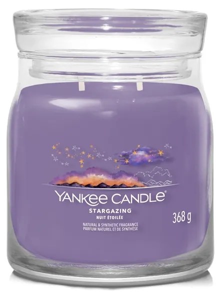 Yankee Candle vonná svíčka Signature ve skle střední Stargazing 368g