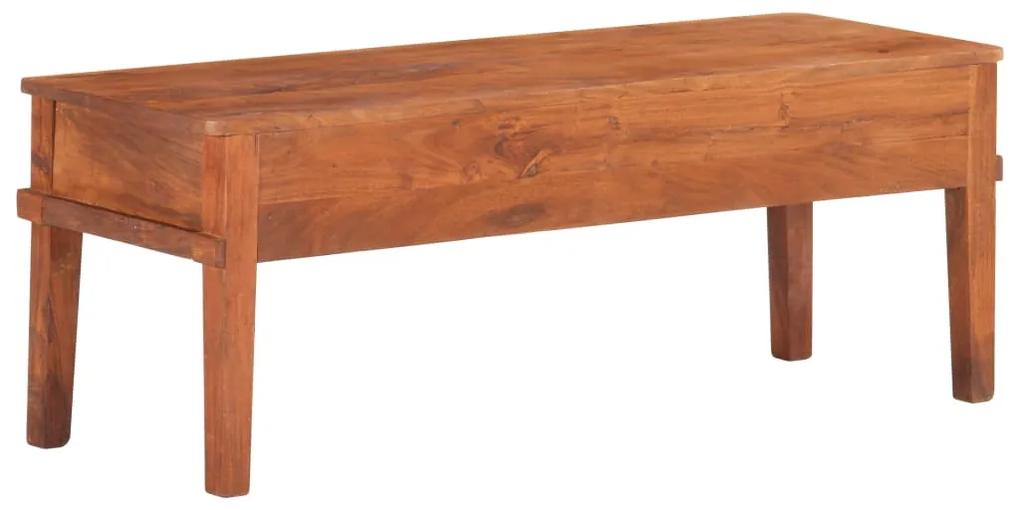 TV stolek 110 x 40 x 41 cm masivní akáciové dřevo - Default Title