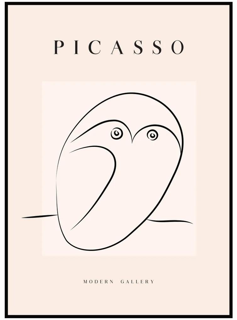 Pablo Picasso - Sova 30 x 40 cm