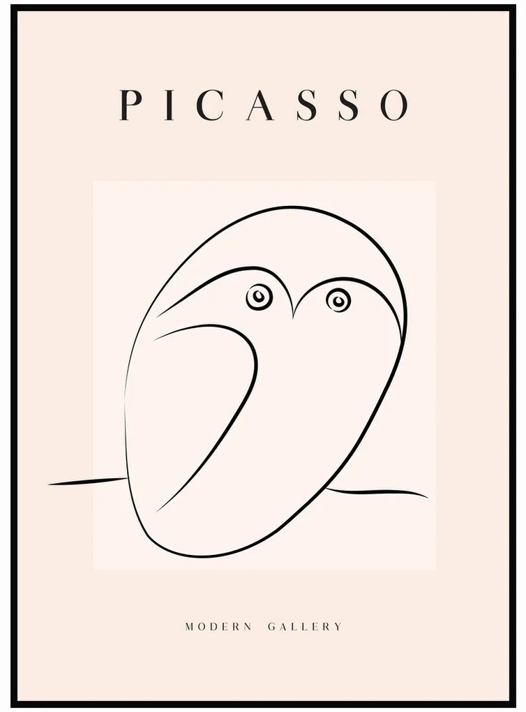 Pablo Picasso - Sova A4 (21 x 29,7 cm)