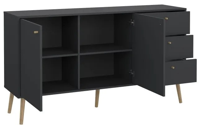 FALCO Komoda Bodo 49121 šedý mat