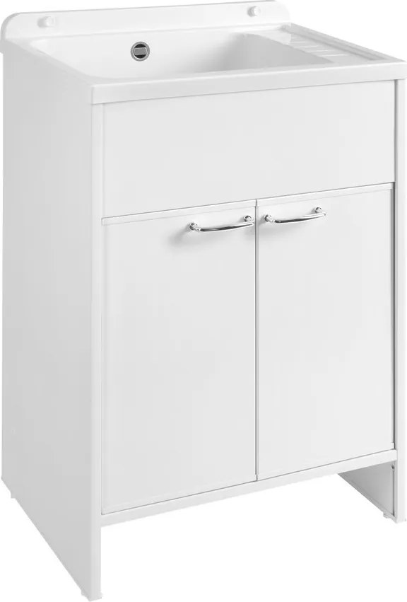 Aqualine Aqualine, Plastová výlevka se skříňkou 58x38 cm, včetně sifonu, PI5838-01