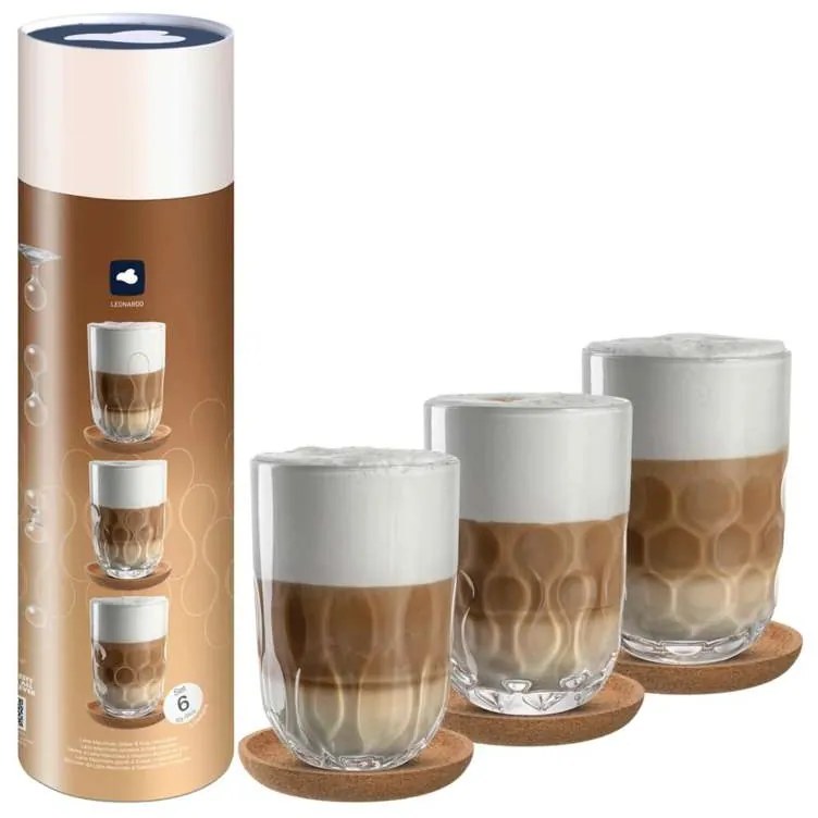 Leonardo sada latte macchiato Gocce 390 ml 6 ks