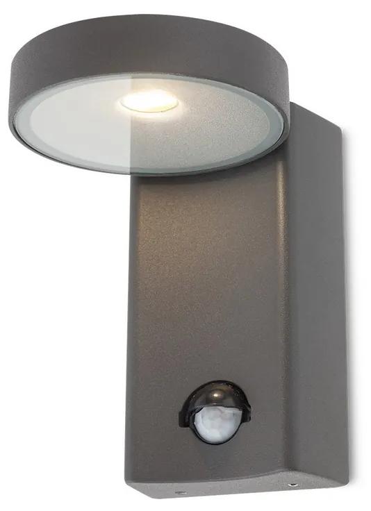 Redo Redo 9196 - LED Venkovní nástěnné svítidlo BIRKEN LED/10W/230V IP54 senzor UN0369
