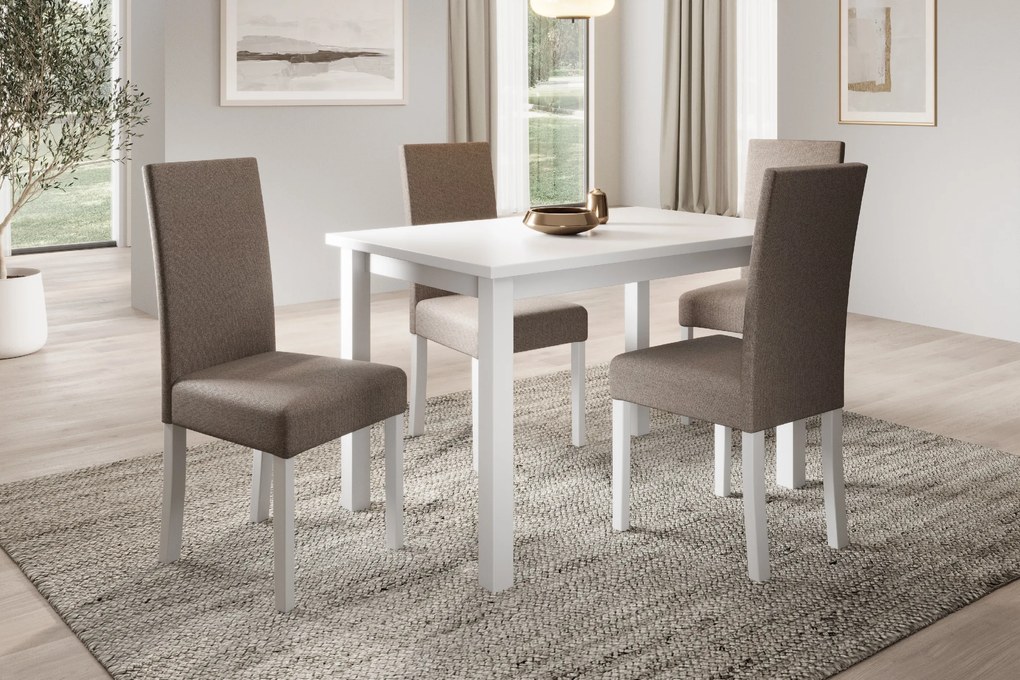 ADRK Furniture Židle Nola II CH-NOL-II-W-OP20