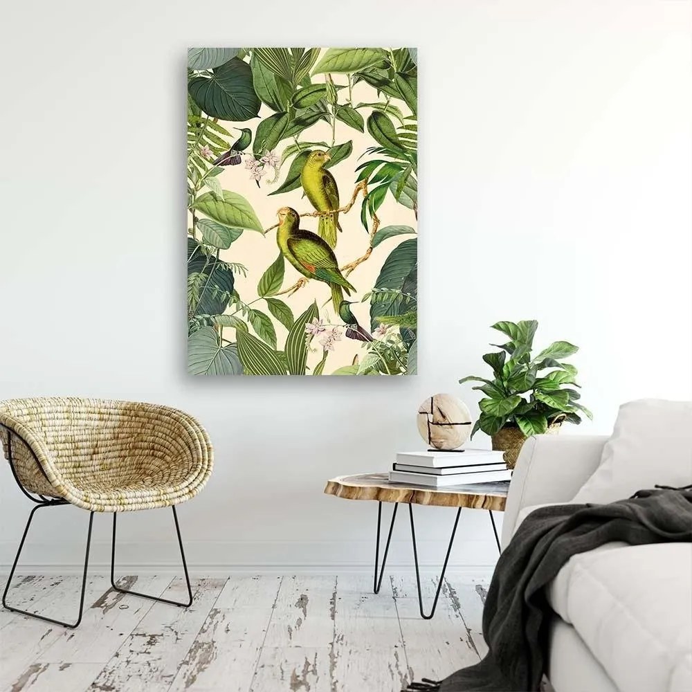 Gario Obraz na plátně Tropičtí ptáci v džungli - Andrea Haase Rozměry: 40 x 60 cm