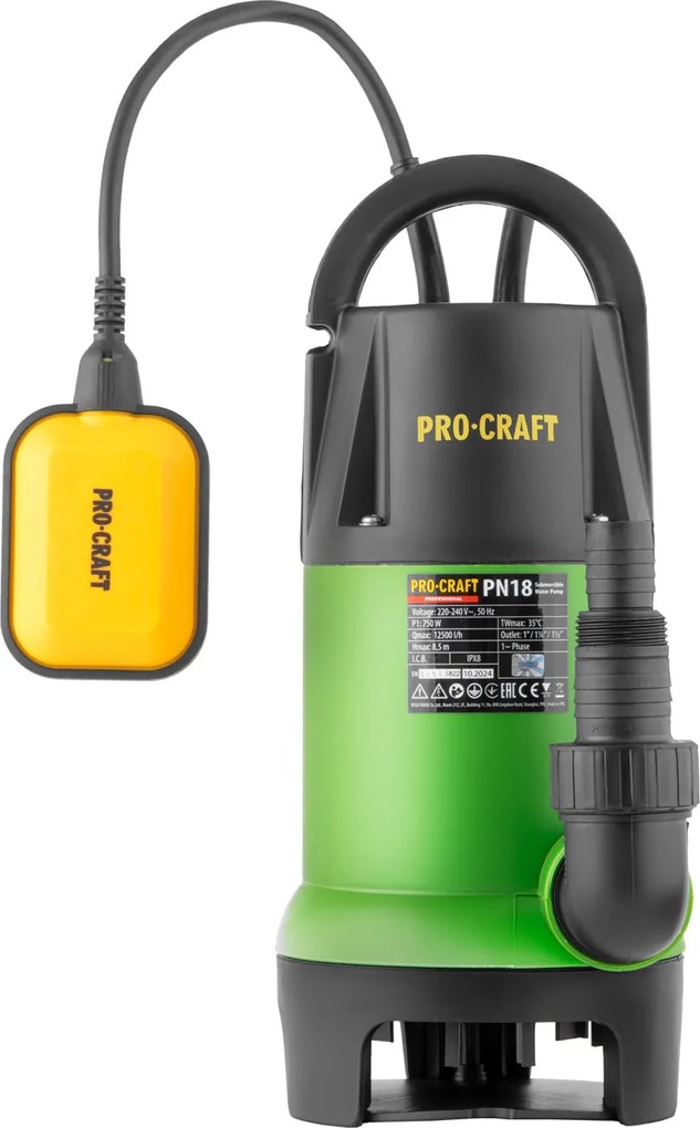Procraft PN18 - kalové čerpadlo