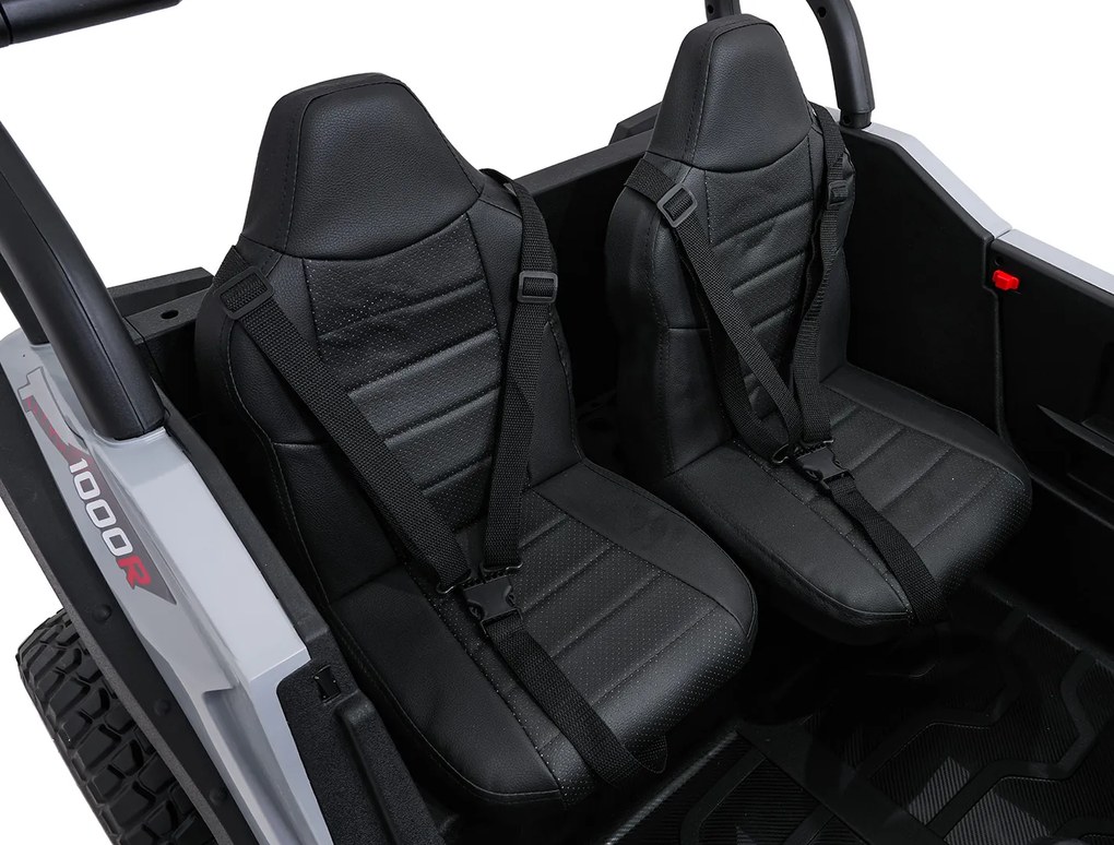 Ramiz Elektrická bugina Gravity pro děti šedá + pohon 4x4 + dálkové ovládání