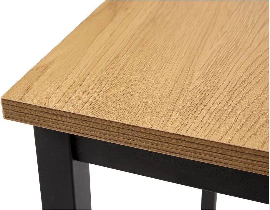 Barový stůl v dekoru dubu 60x60 cm Cesura – Unique Furniture