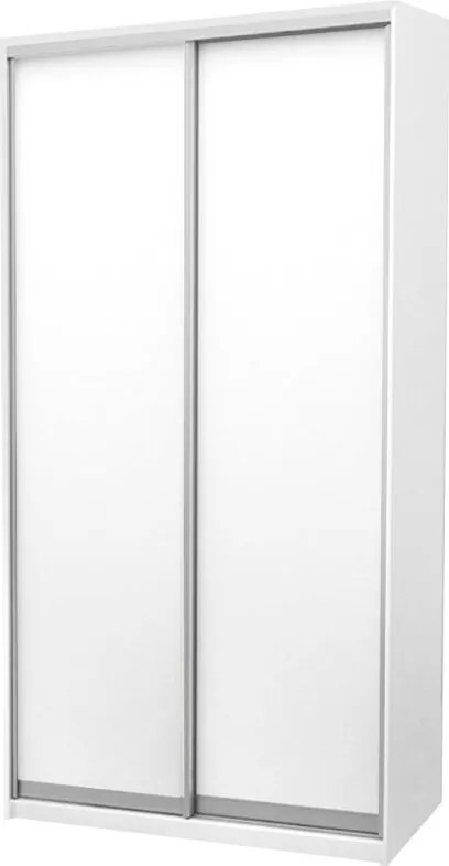 Skříň 2D 1200x2400x600, 2 DTD, bílá