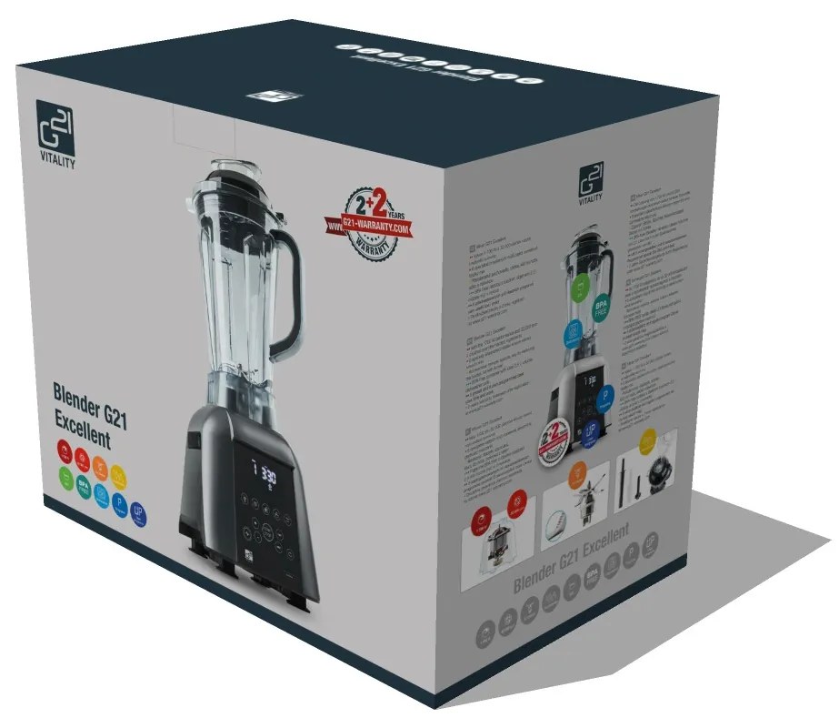 Blender G21 Excellent Graphite Black