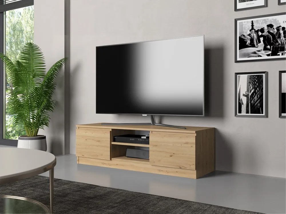 TPS Stolek pod televizi RTV MALVA 120 cm - Dub artisan