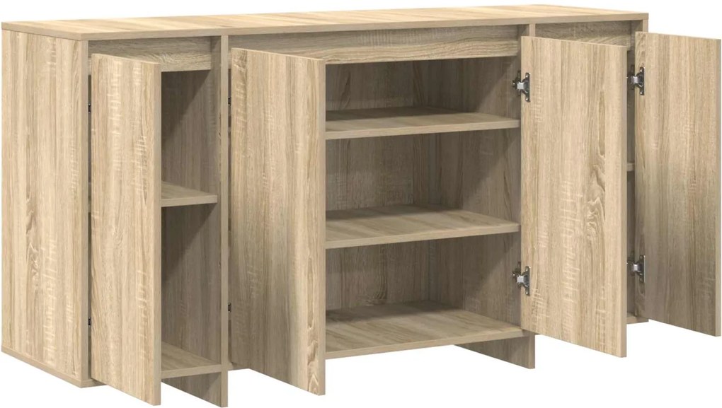 Servírovací skříň Sonoma dub 135 x 41 x 75 cm Kompozitní dřevo 3333888