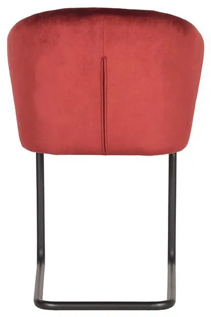 LABEL51 jídelní židle FLOW červená Color: Red UK-30.251