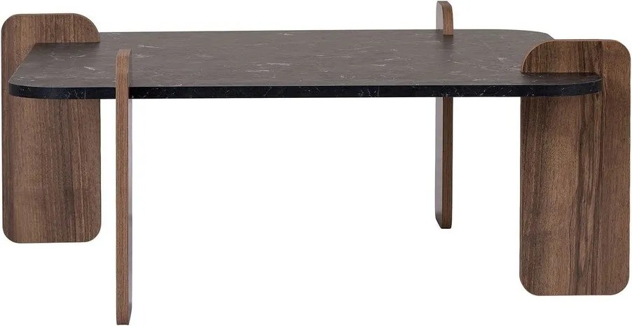 Černý konferenční stolek 90x90 cm Marais – Nordure
