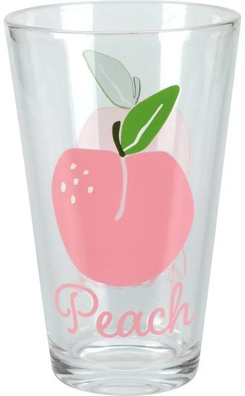 Sklenice 300 ml sada 3 ks růžová Peach