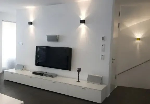 LED vnější nástěnné osvětlení Ginna 3 tmavě šedá