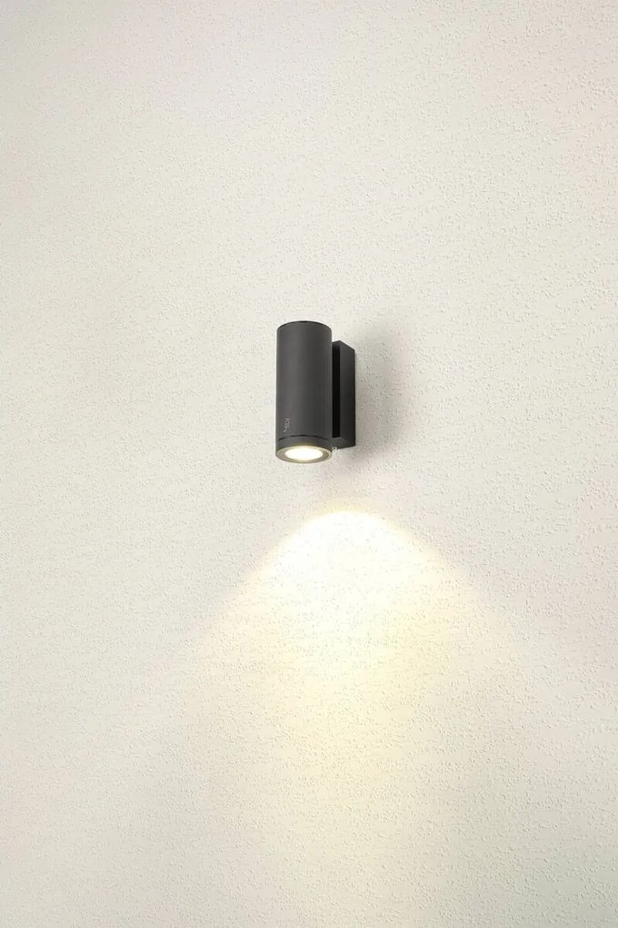 LA 1003422 ENOLA ROUND S single Outdoor, nástěnné LED svítidlo, antracitové - BIG WHITE (SLV)