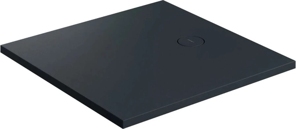 OMNIRES Aquarock M+ - Sprchová vanička 80x80 cm, matná černá AQUAROCK80-KBLV