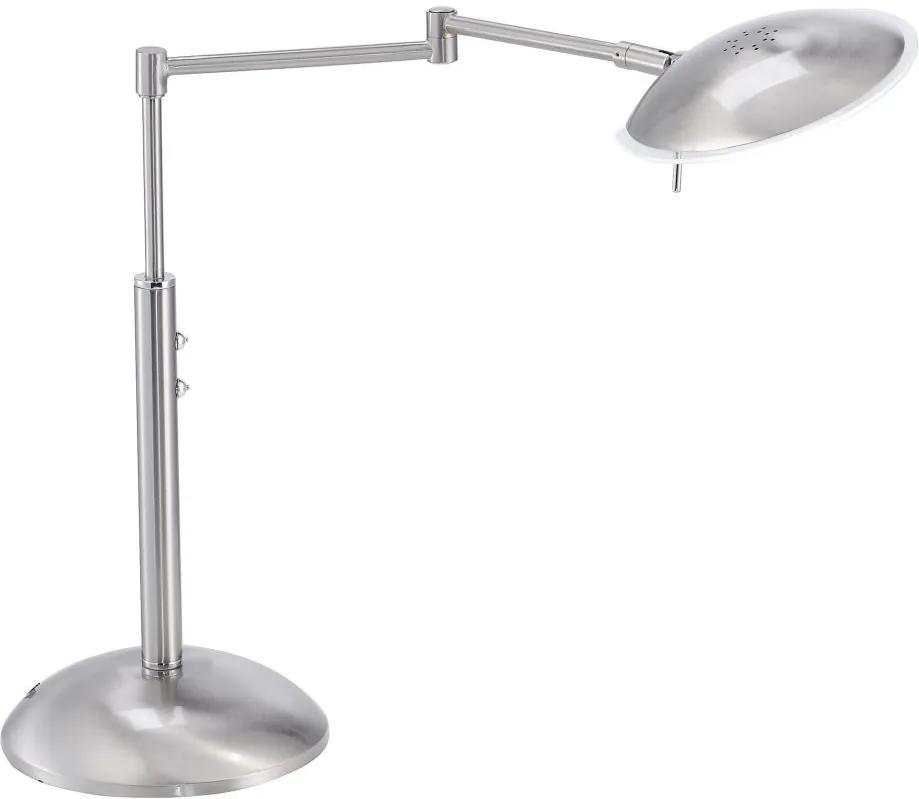 PAUL NEUHAUS LED stolní lampa na psací stůl, ocel, nastavitelné 2700-5000K PN 4363-55