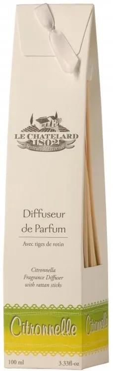Le Chatelard Difuzér - Citrónová tráva, 100ml