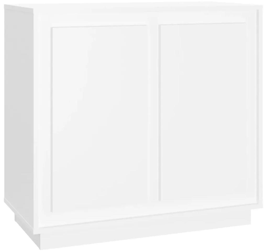 vidaXL Příborník bílý 80 x 34 x 75 cm kompozitní dřevo