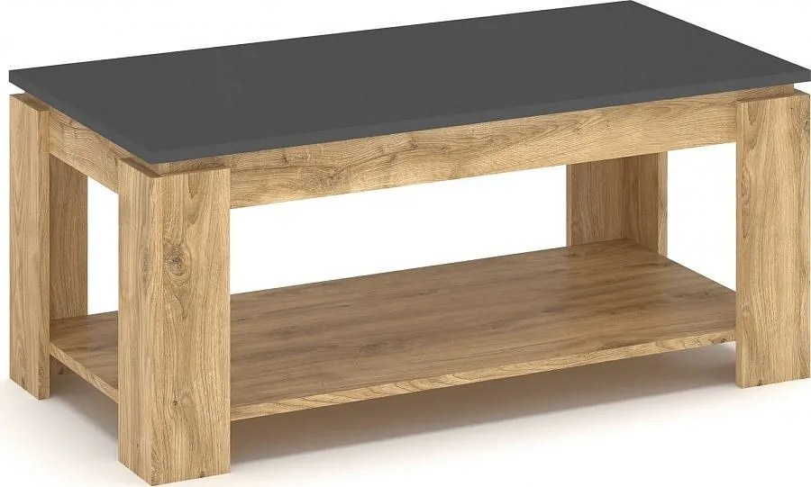 Casarredo - Komfort nábytek Rozkládací konferenční stolek GERIT dub minerva/šedá